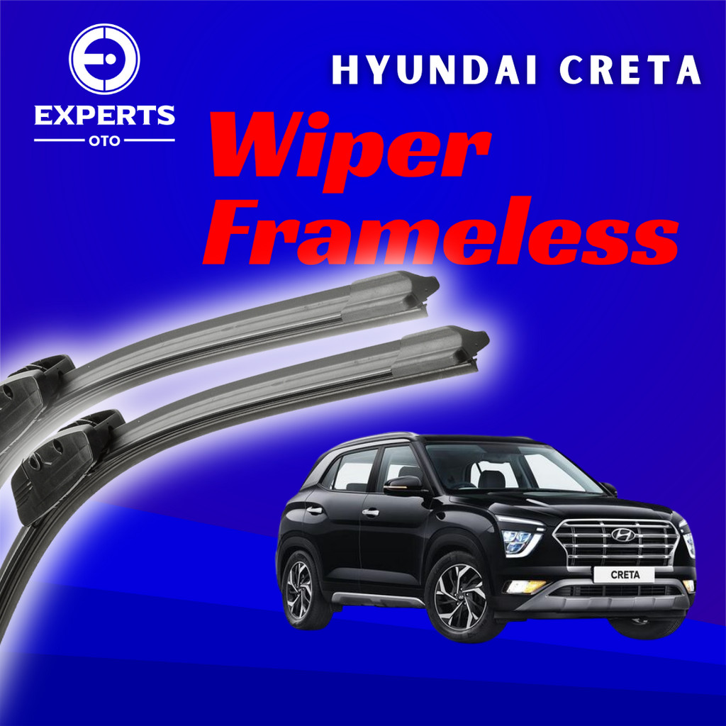 Hyundai Creta Wiper Frameless Model Without Iron Frame 2 PCS (Left ...