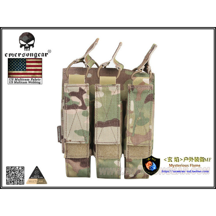 Emersongear/Emerson MP7/MP5 Modular Triple Tool Beg Beg Sisi Vest Medan ...