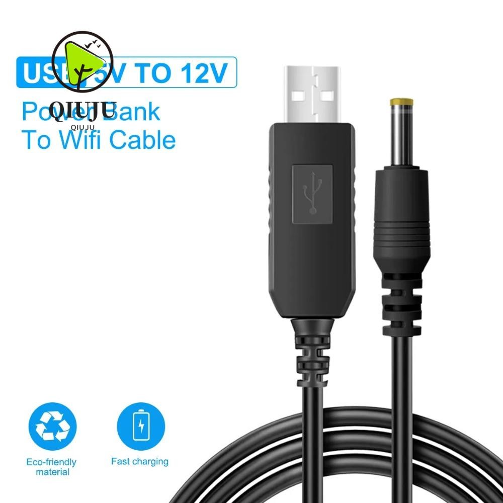 QIUJUU Cable Boost Converter, Step-up Cord DC 5V to 9V/12V WiFi to ...