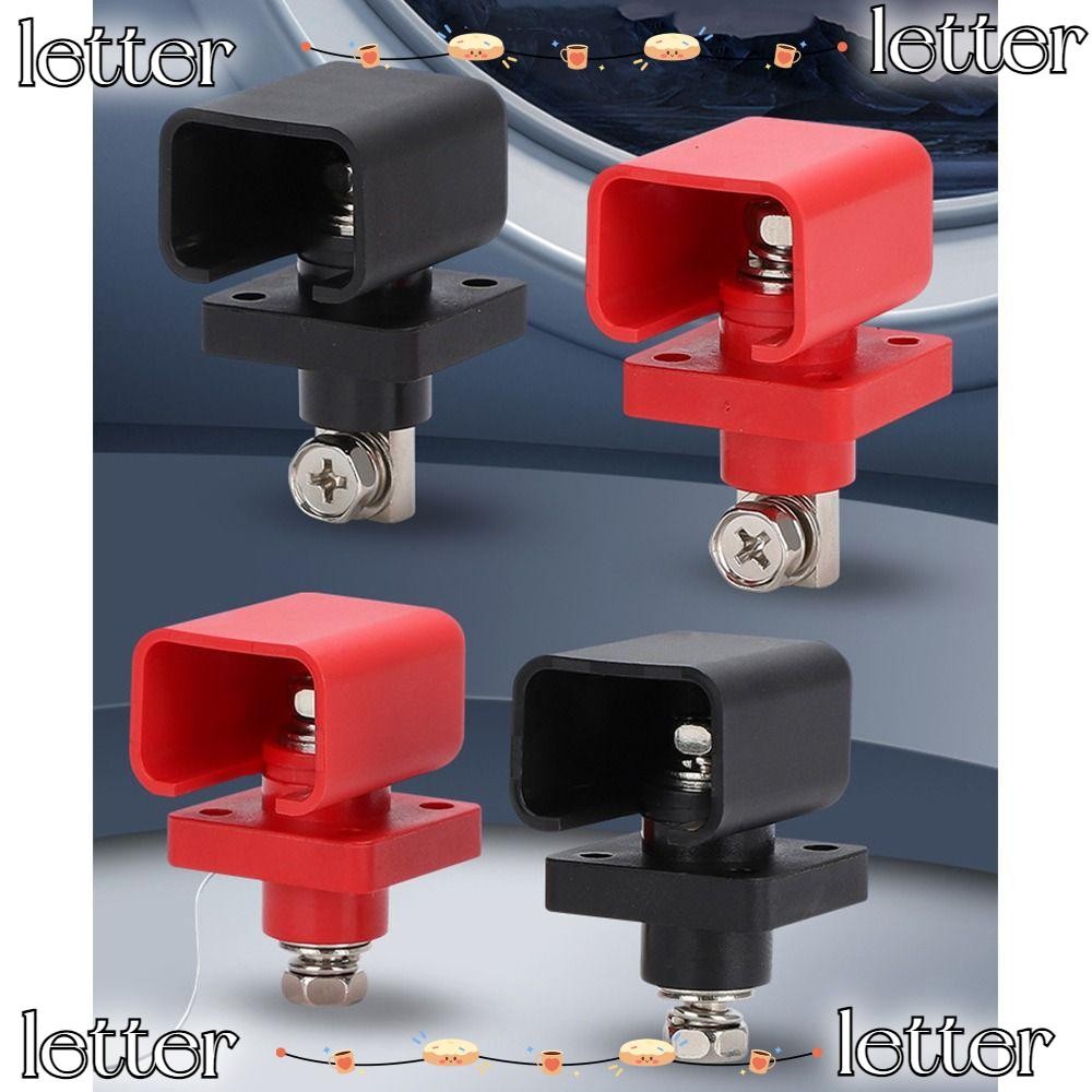 LETTER High Current Terminal Post, Black Red Through Wall Energy ...