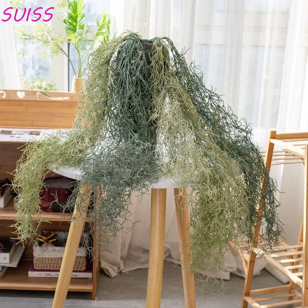 SUISS Artificial Air Grass Green Plants, Real Touch 91cm Artificial ...