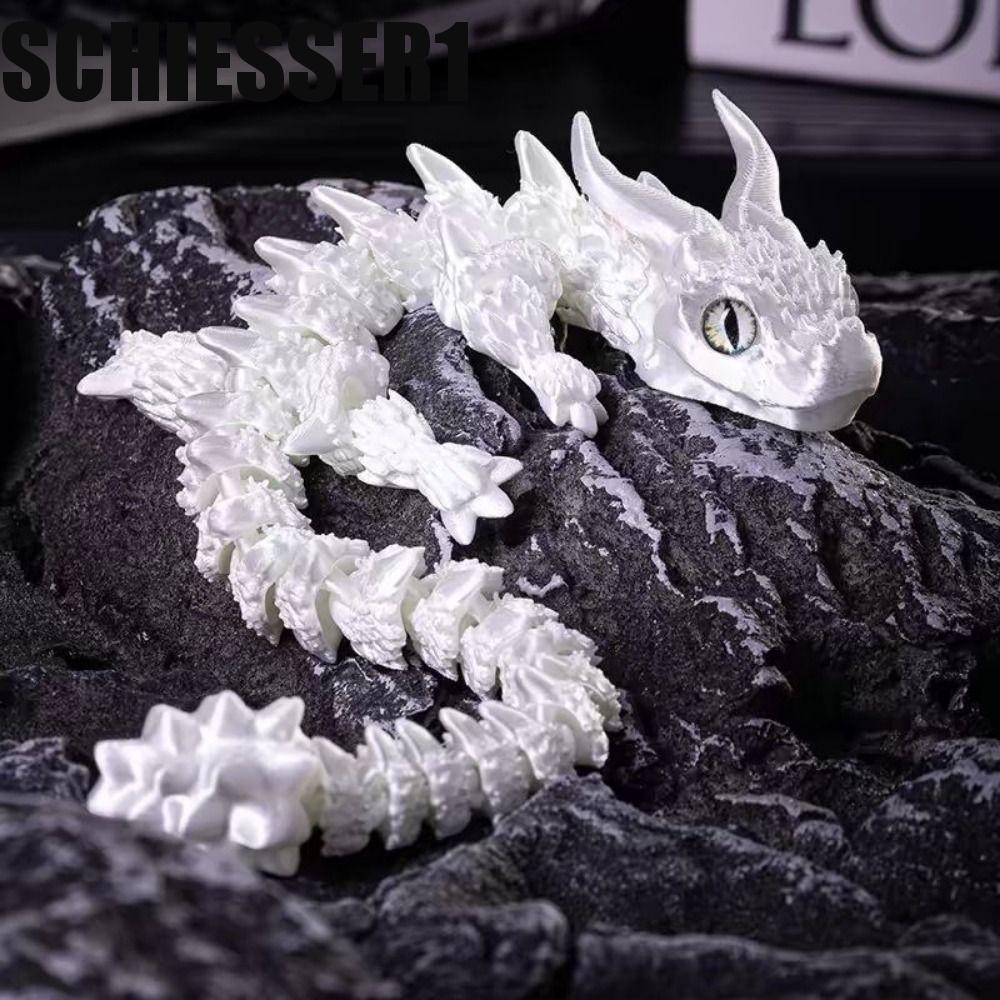SCHIESSER1 3D Printed Dragon, Simulated Eye All-in-one Molding 3D ...