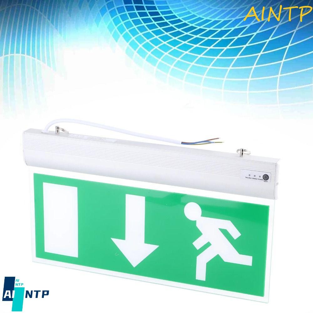 AINTP Evacuation Indicator Light, Exit Sign Commercial LED Emergency ...