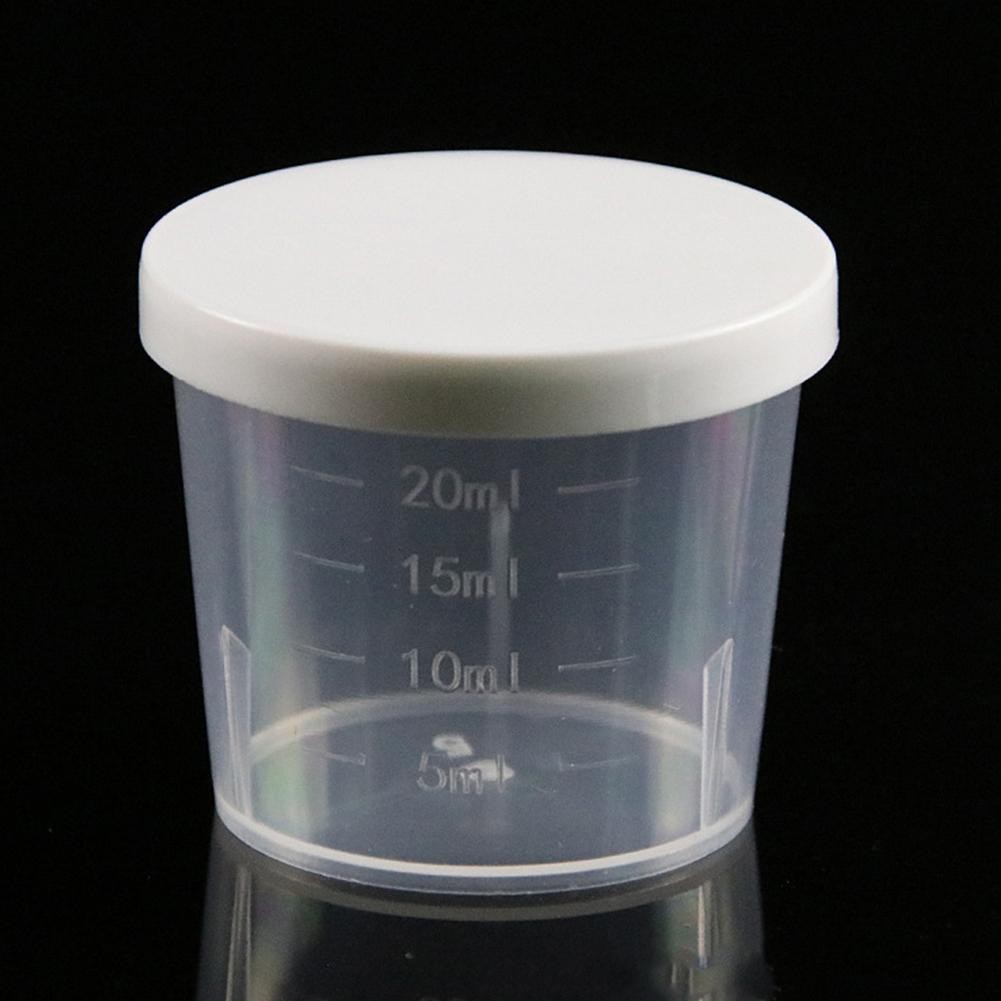 Medicine Medication Plastic Measure Guided Measuring Container 20/30 ...