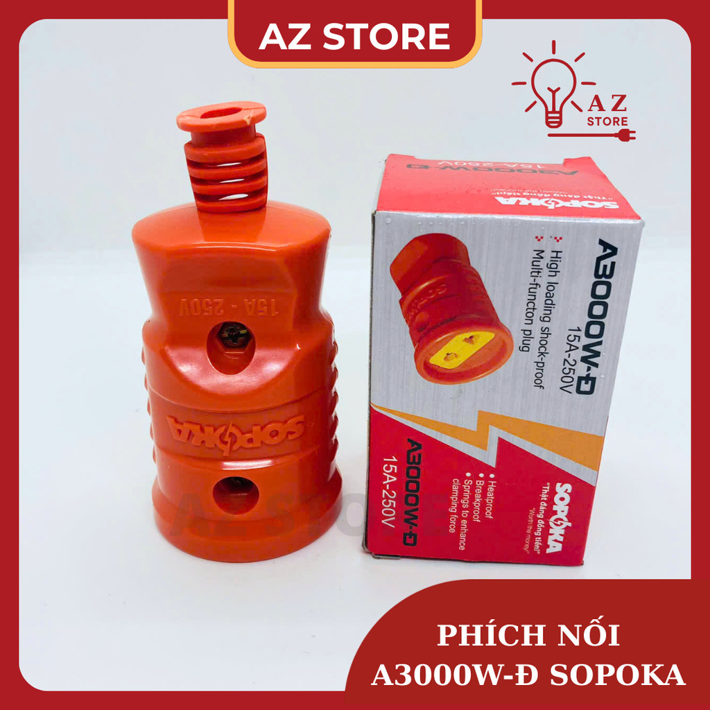 Sopoka A3000WĐ super load-bearing female plug | Shopee Malaysia