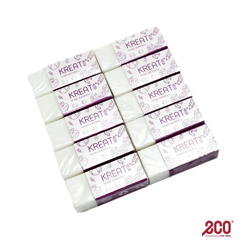 Kreati White Eraser (10 pcs/pack) - AC-L009-T05-01 - AC-L009-T05-01 ...