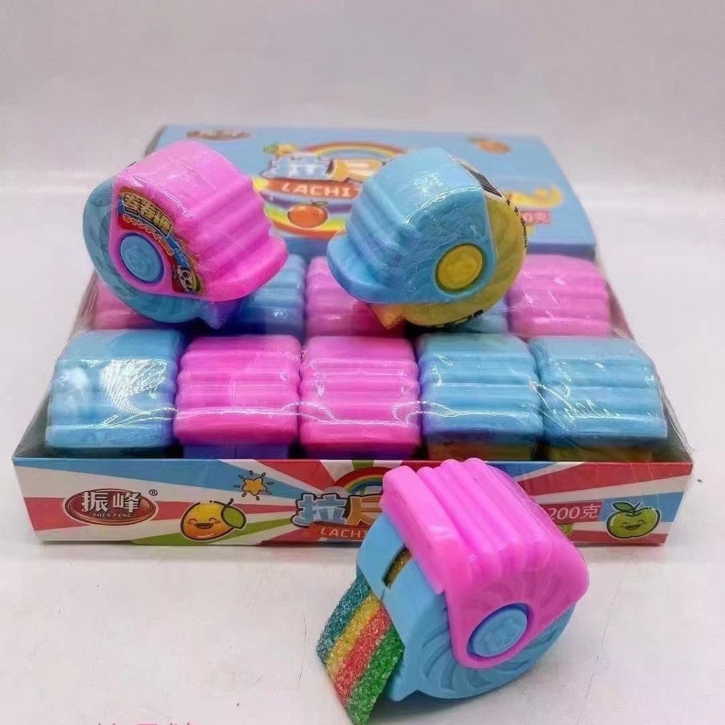 Tiktok Same Style Rainbow Tape Measuring Tape Candy Sweet Sour ...