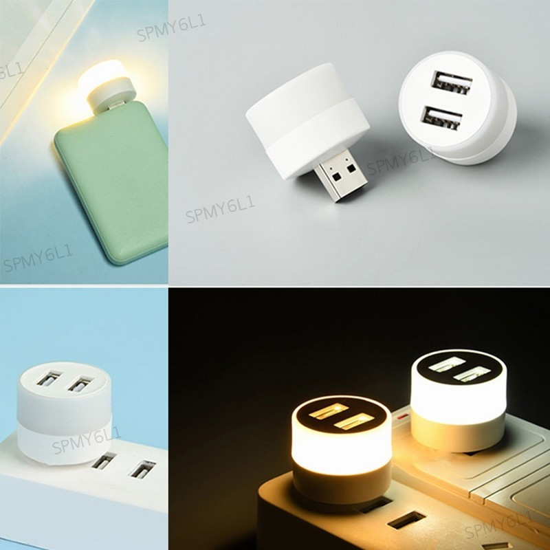 USB Plug Lamp Mobile Power Charging Small Book Lamps LED Eye Protection ...