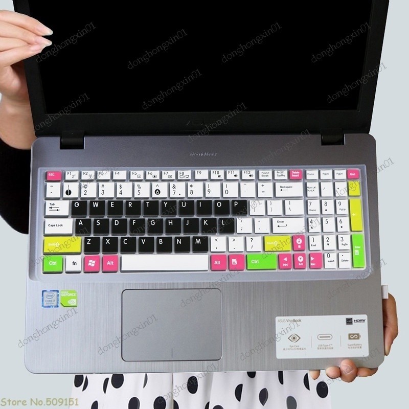 15 15.6 inch keyboard Cover Protector For Asus Vivobook A542 A542U A542UN A542UR A542UF K542 ...