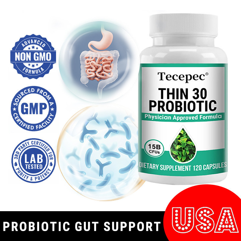 Weight Management Supplement - Probiotics, Green Tea Extract, Helps Gut ...