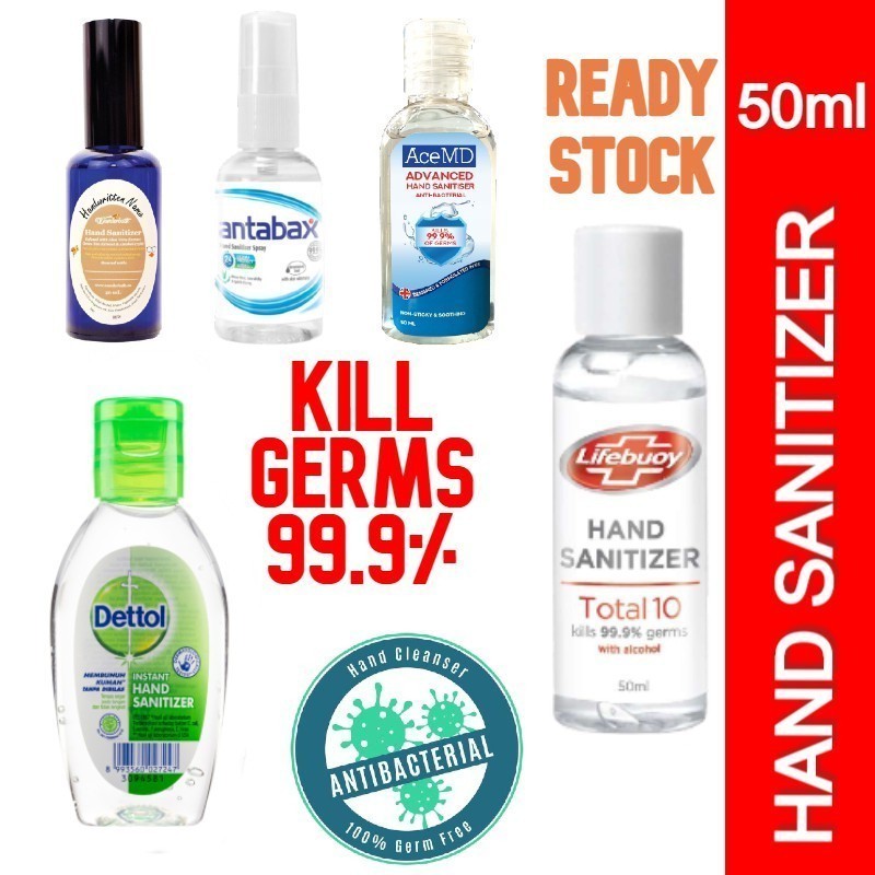 Pembasmi Kuman Dettol/Lifebuoy/Aiken/Good Virtues Co/ Vaseline Hand ...