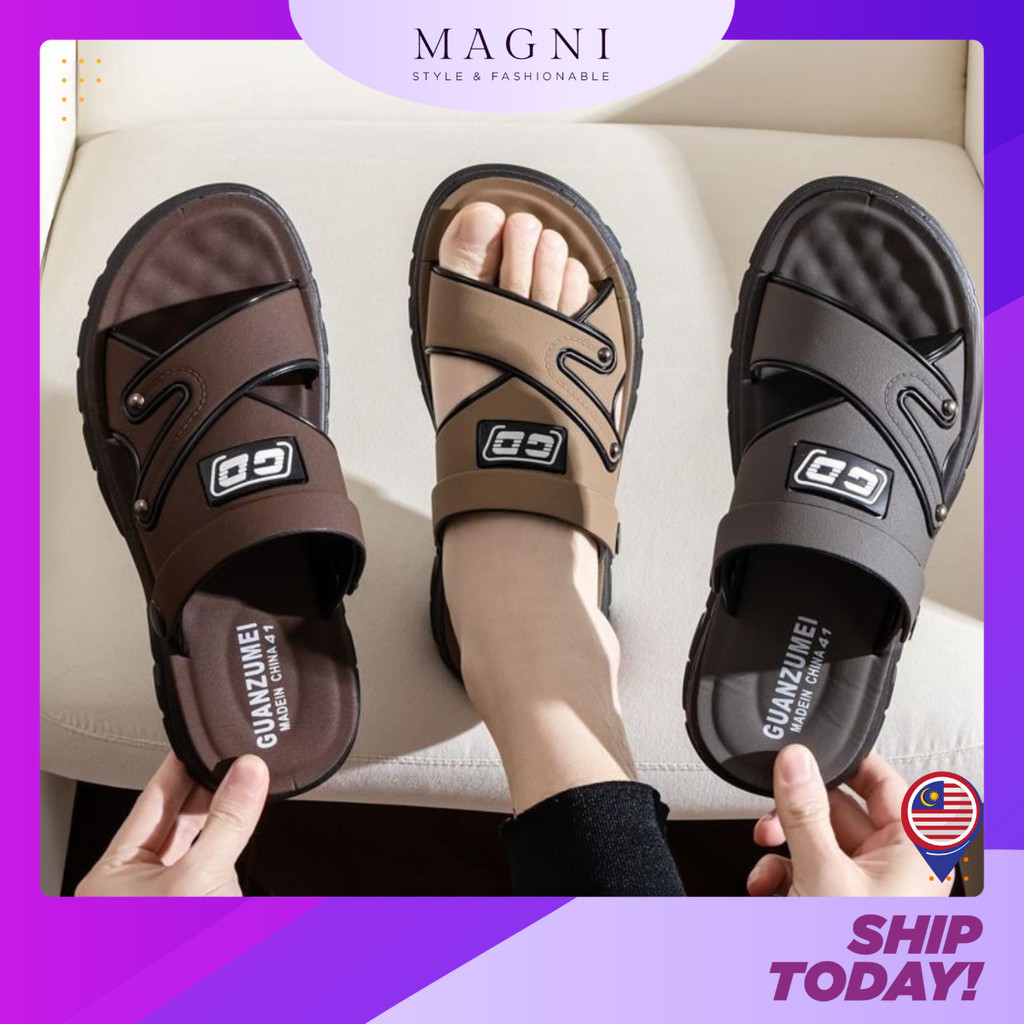 READY STOCK Magni sandal lelaki sandal murah jalan sandal cantik man ...