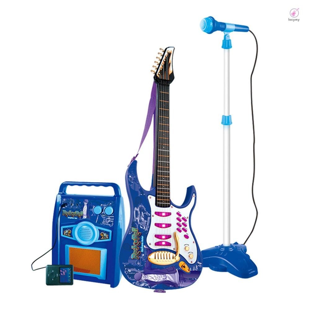 Karaoke Microphone Guitar Musical Set Multifunctional Musical ...