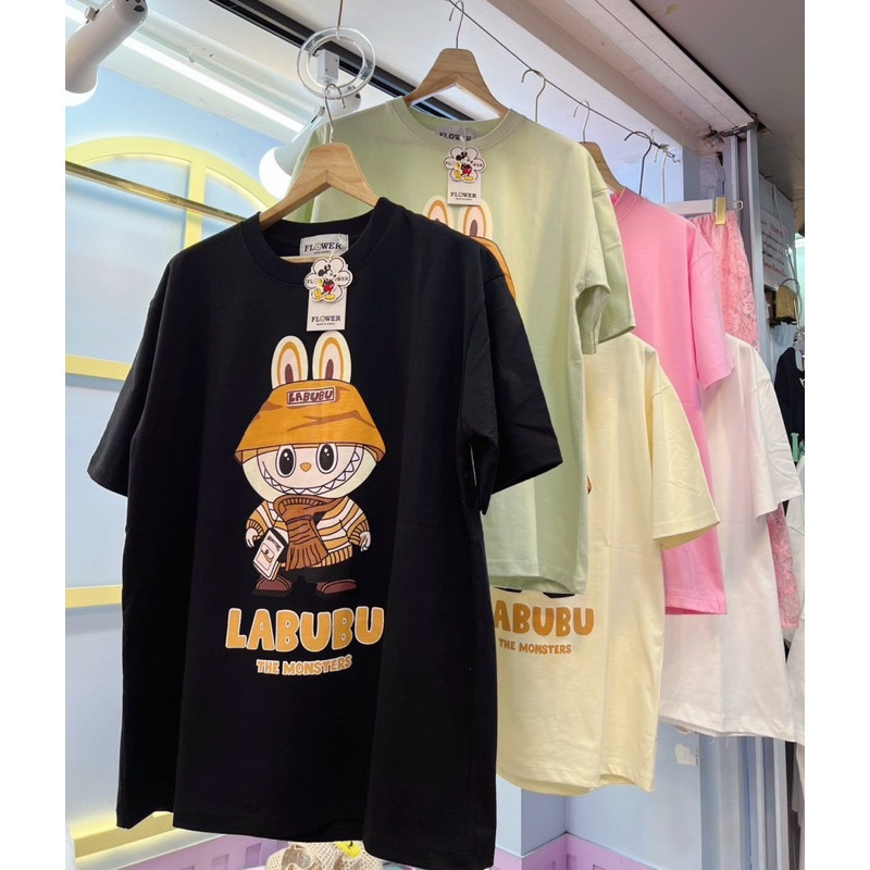 LABUBU T-Shirt(FLOwER)Labubu Women and girls tshirt cute and ...