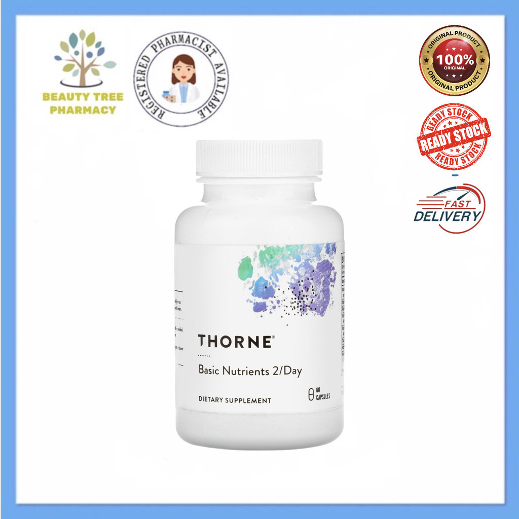 Thorne Research Basic Nutrients 2/Day 60 Capsules | Shopee Malaysia