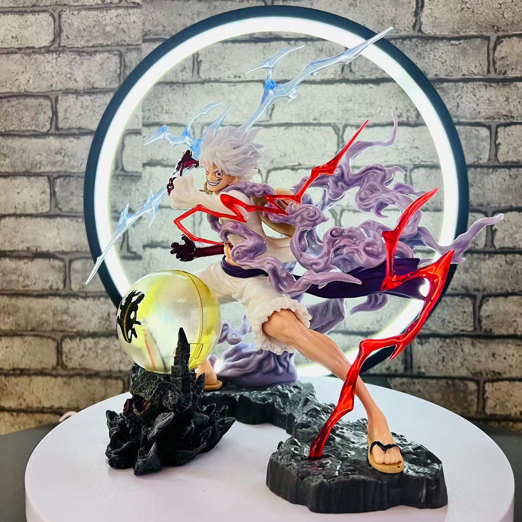 One Piece Oversized Figure Sun God Nika Luffy Lightning Five-speed ...