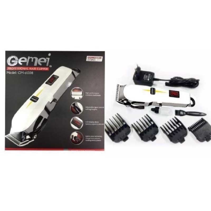 MESIN gunting RAMBUT, Geemy 6008 | Shopee Malaysia