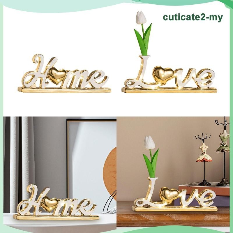 [CuticateddMY] Tabletop Freestanding Letter Sign Table Centerpiece for ...