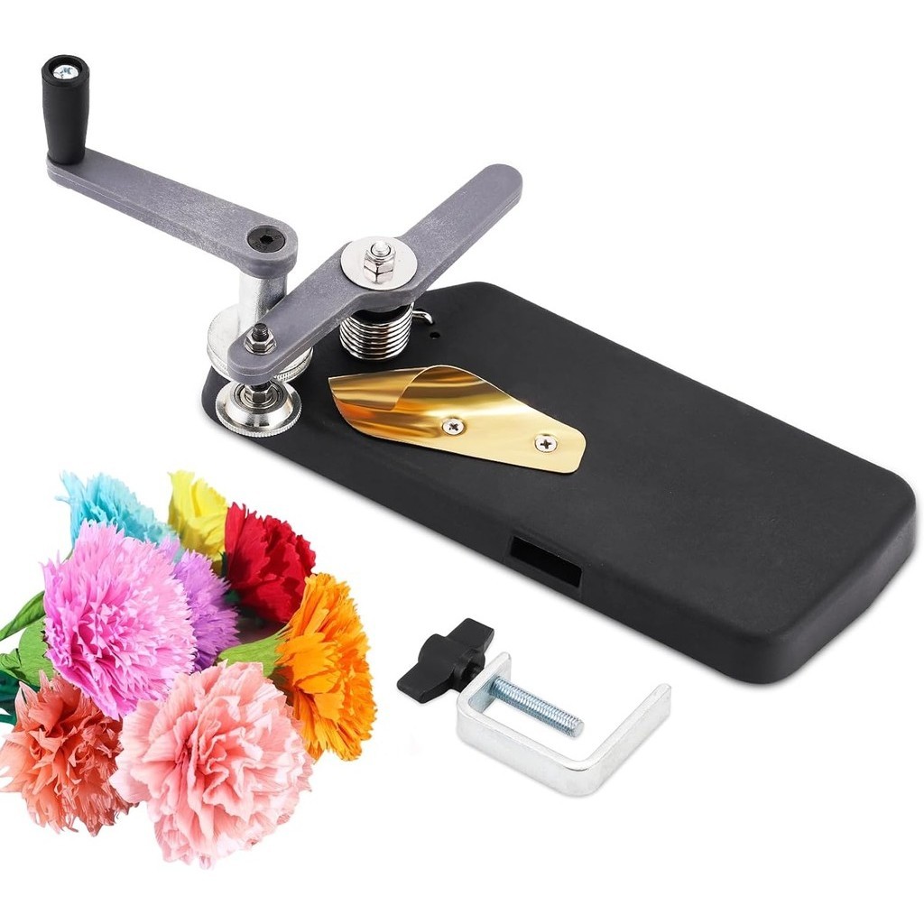 Flowers Materials Fine Teeth Curling Machine Crepe Paper Lace Machine ...