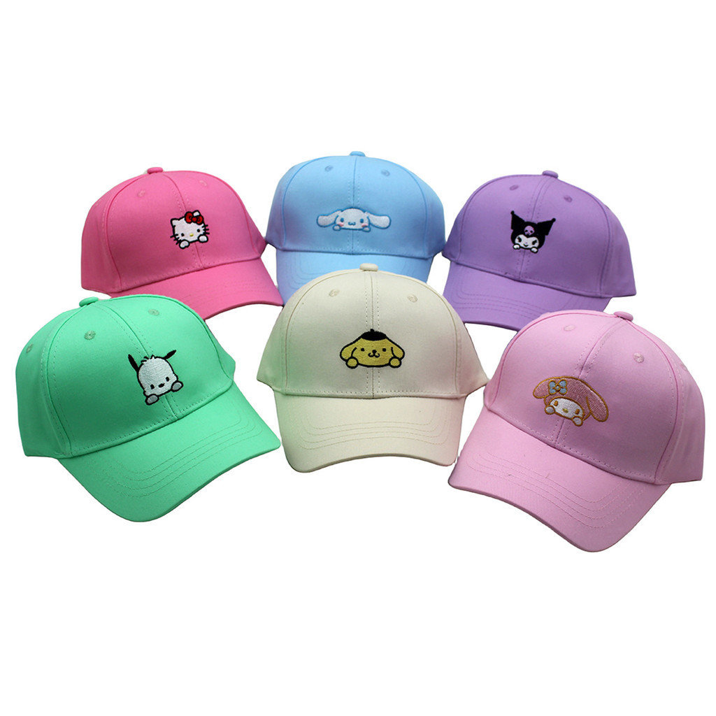2024 Kuromi and My Melody Sanrio Embroidered Baseball Cap - Children's ...