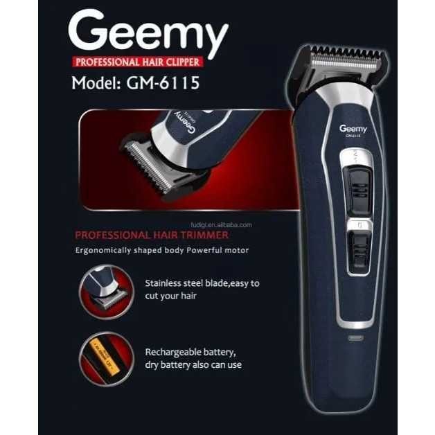 Geemy GM 6057 Hair Clipper Rechargeable Hair Trimmer Men Beard Trimmer ...