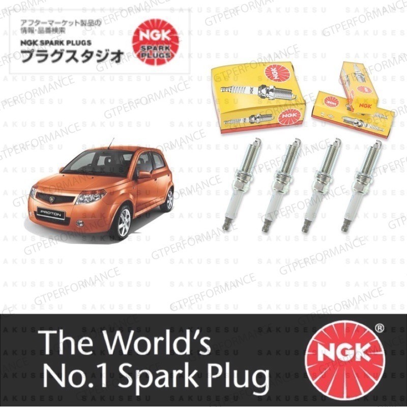 LZKAR7A NGK Standard Spark Plug for Proton Savvy (4pcs per set ...
