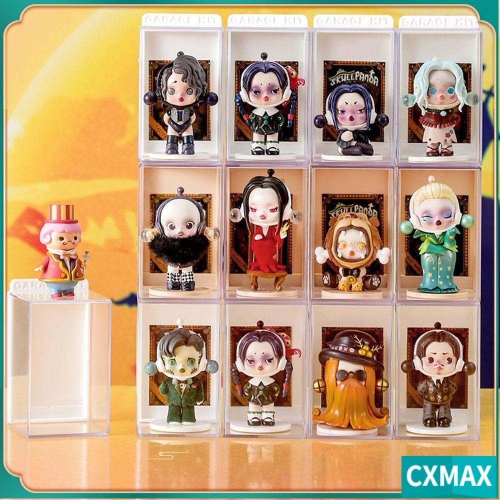CVMAX Colored Model Box, Inserting Cards Acrylic Doll Acrylic Box ...
