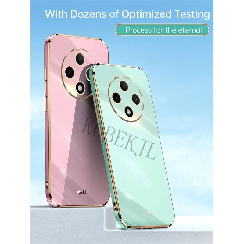 OPPO A2 A3 Pro A3Pro Case Fashion 6D Plating Soft Shell Shockproof ...