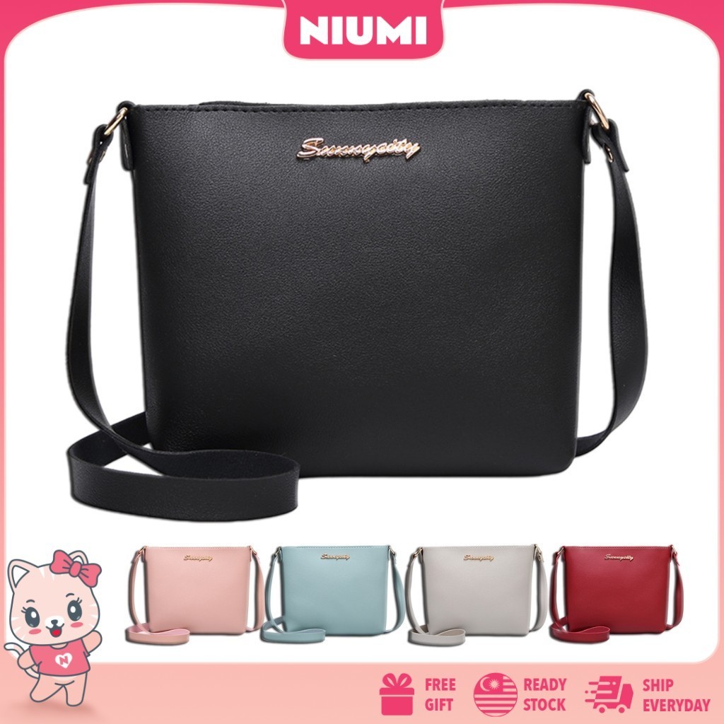 Ready Stock NIUMI NSB2246A Women Sling Bag Crossbody Shoulder Bags ...