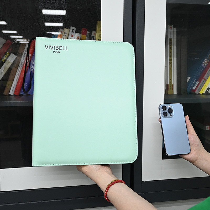 【Ship in 24h】4/9 Pocket Photocard Binder Leather Zipper Album Photocard ...