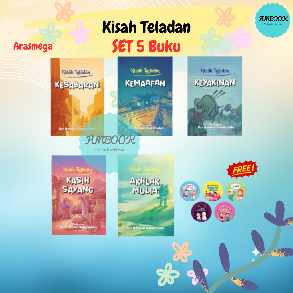 [FUNBOOK] Siri Kisah Teladan SET 5 BUKU Kemaafan Keyakinan Kasih Sayang ...