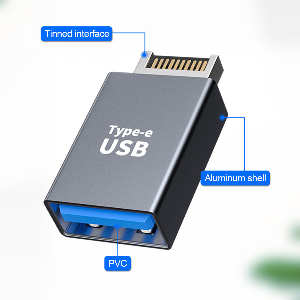 keepdreaming AU Type E to Type C/USB Adapter PC Motherboard USB3.0 Plug ...