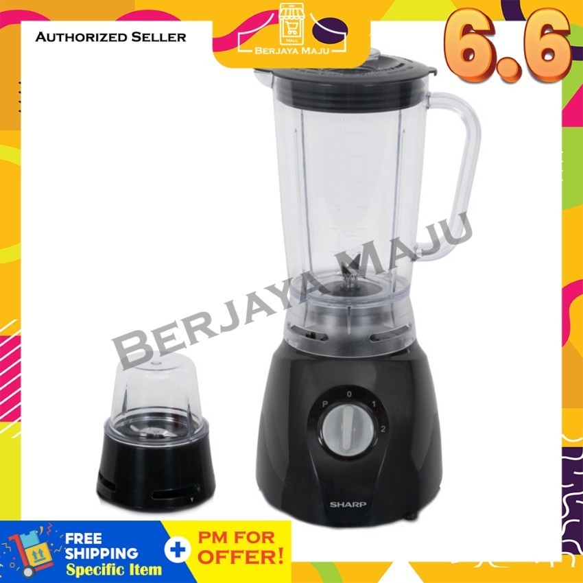 Sharp 1.25L Blender EM131BK (Black) | Shopee Malaysia