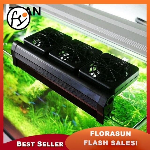 Aquarium Chiller Fish Tank Cooling Fan System for Salt Fresh Water (3 ...