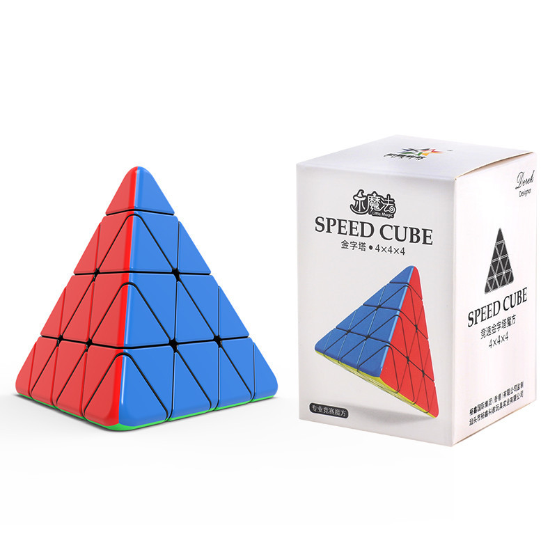 Yuxin Little Magic 4x4 Pyramid Magic Speed Cube Stickerless ...