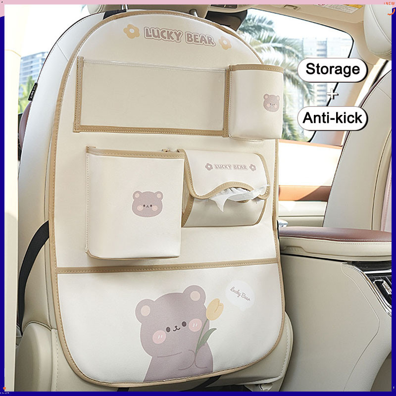 Car Seat Backrest Storage Organizer Car Seat Back Storage Bag Car Auto ...