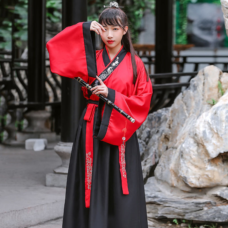 Ancient Costume Martial Arts Hanfu Female Chinese Style Hanfu Elements ...