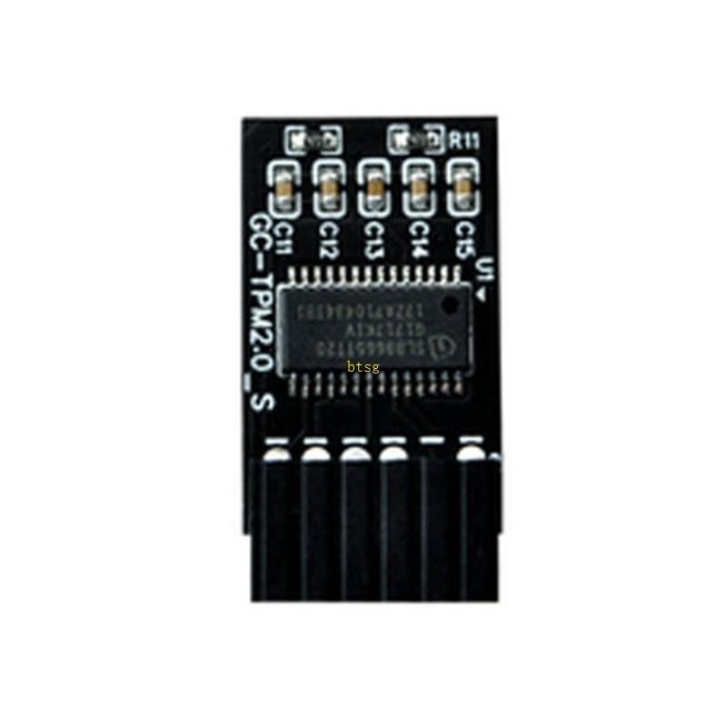 BT TPM 2 0 Encryption Security Module Board LPC 12Pin Remote Card ...