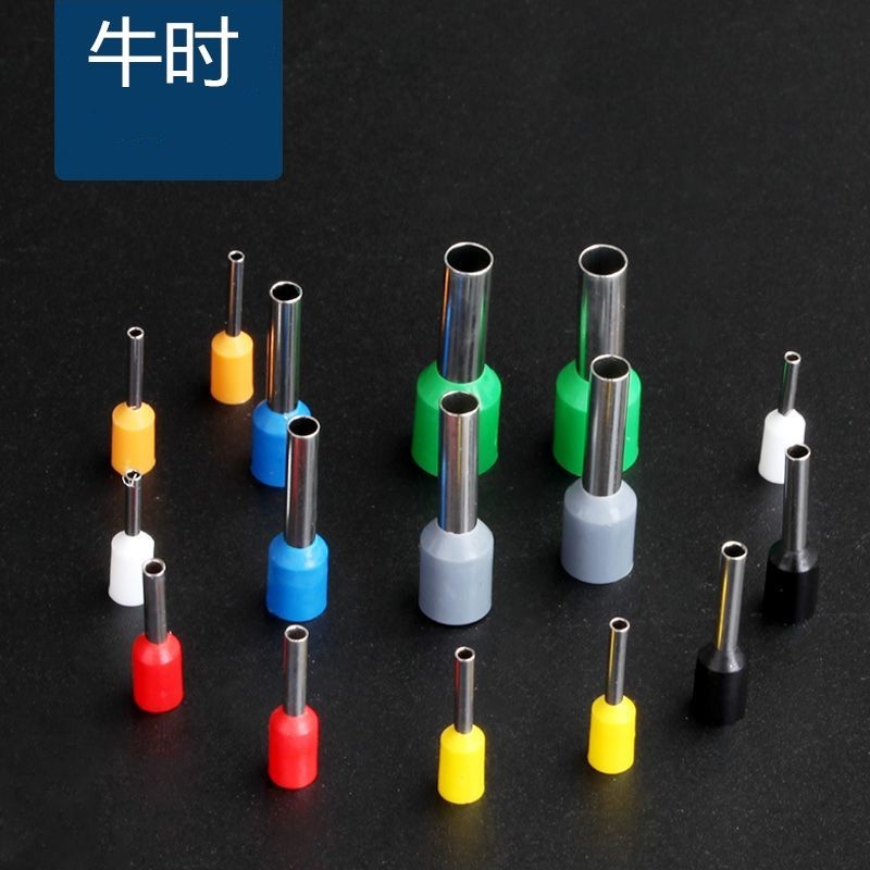 Tubular cord end terminal Wiring terminal Wire harness pin terminal ...