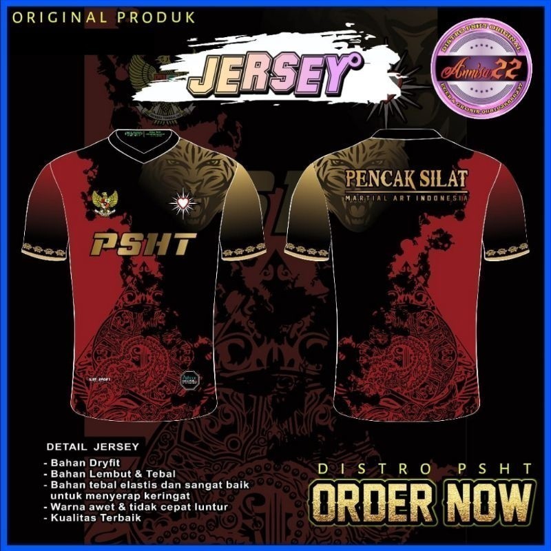 2024 fashion BEST SELLING INDONESIAN SILAT JERSEY PSHT Sublimation ...