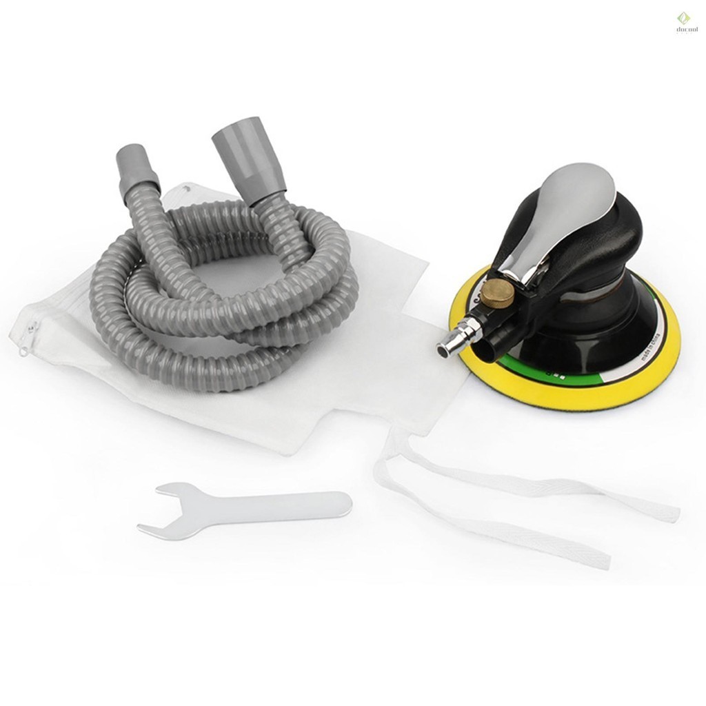 6'' Air Random Orbital Sander Heavy Duty Pneumatic Palm Sander with ...