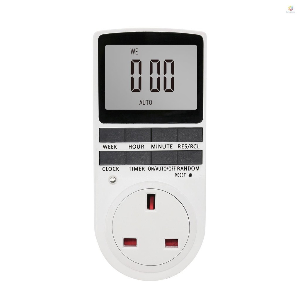 Digital Timer Switch Socket Digital Electronic Timer Switch Lcd Display Plug In Programmable