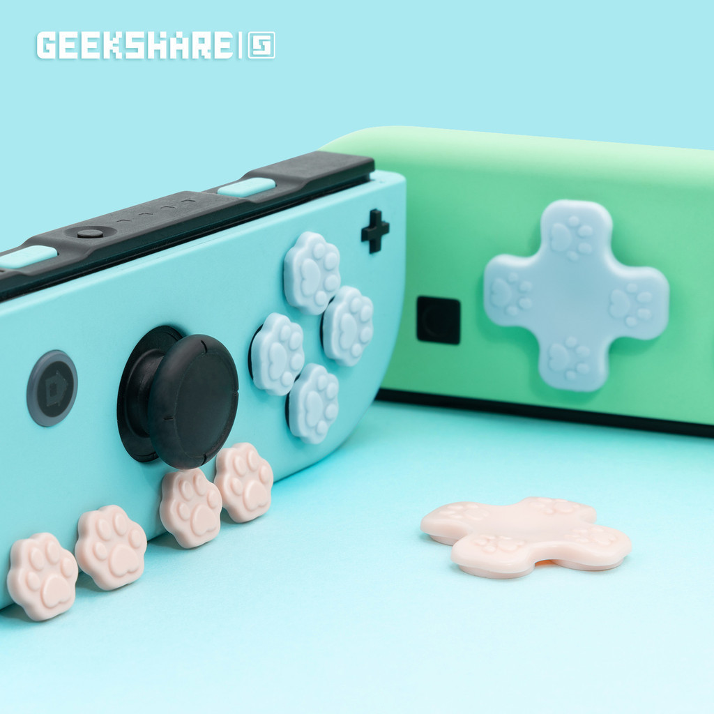 Geekshare Rocker Caps Cute Design for Nintendo Switch / OLED Local ...