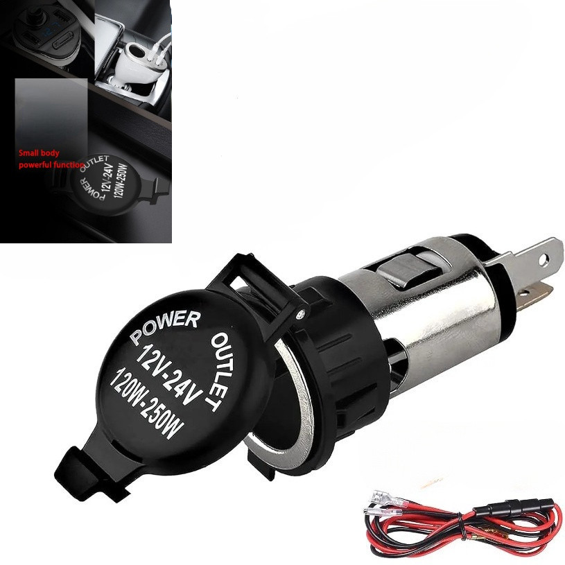 Auto Socket DC 12V-24V Car emale Power Outlet Socket Replacement ...
