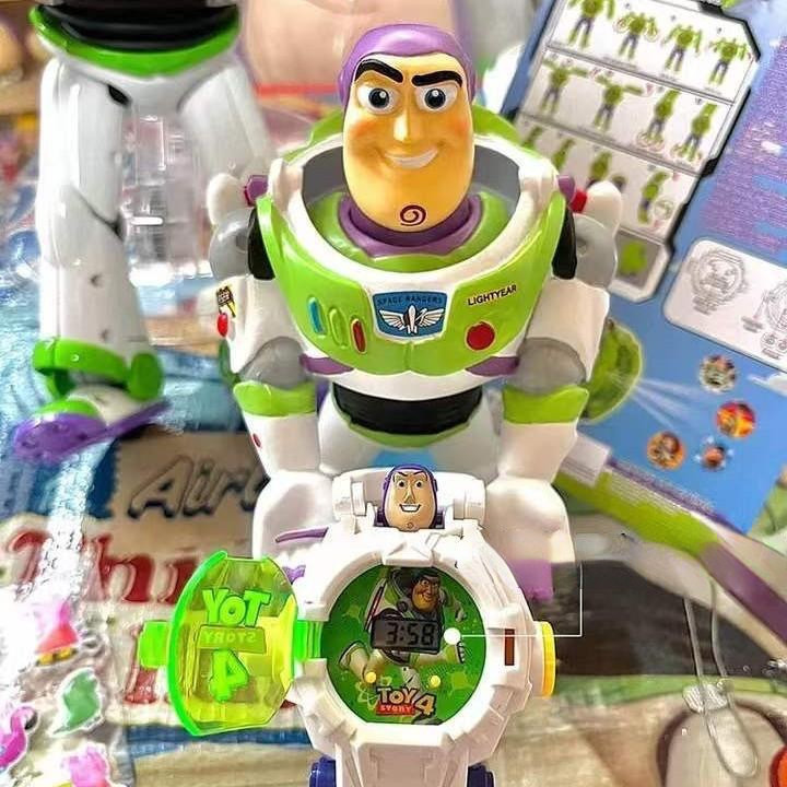 Buzz Lightyear Kids Toys Watch Children Electronic Projector Watch ...