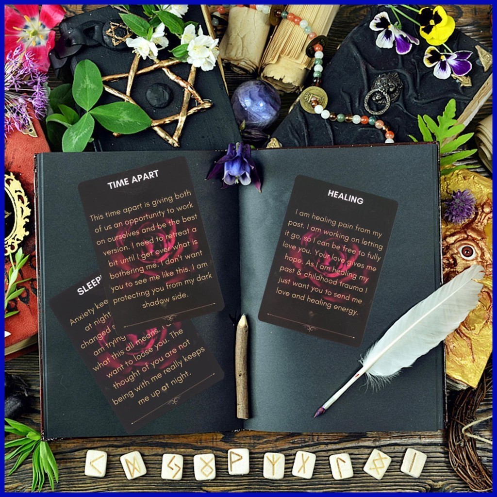 Tarot Deck Fortune Telling Game Cards Confession Messages Oracle Cards ...