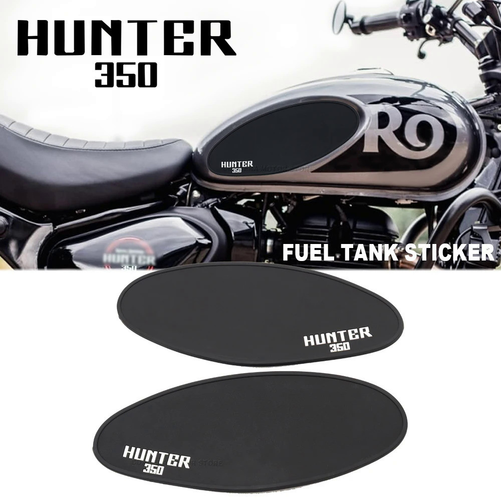 HotsaleFor Royal Enfield HUNTER 350 Motorcycle Fuel Tank Rubber Sticker ...
