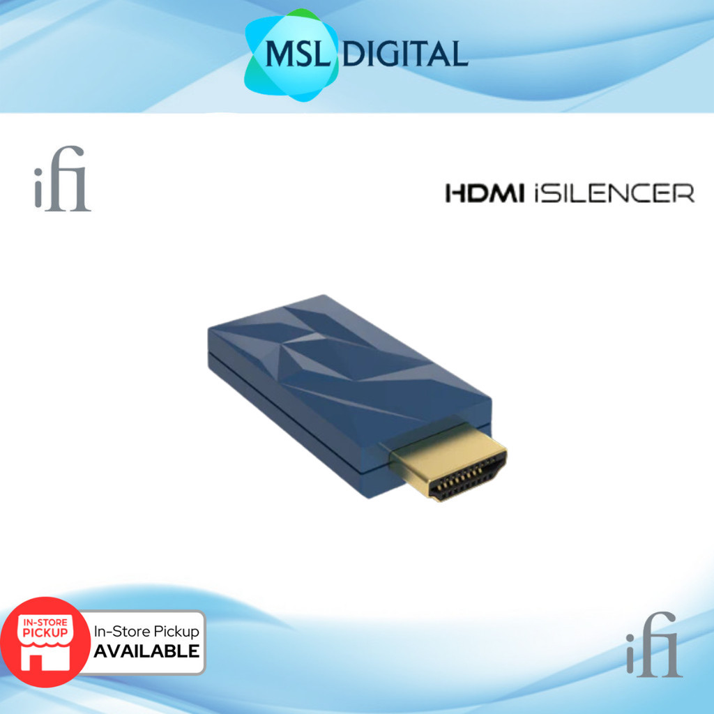iFi audio HDMI ISILENCER NOISE FILTER WITH SURGE PROTECTION | Shopee ...