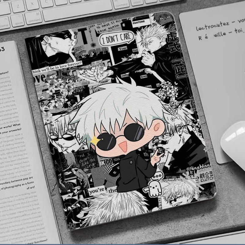Anime Satoru Gojo Case For iPad 10.2 7th 8th 9th 10th Air 2 3 4 5 Mini ...