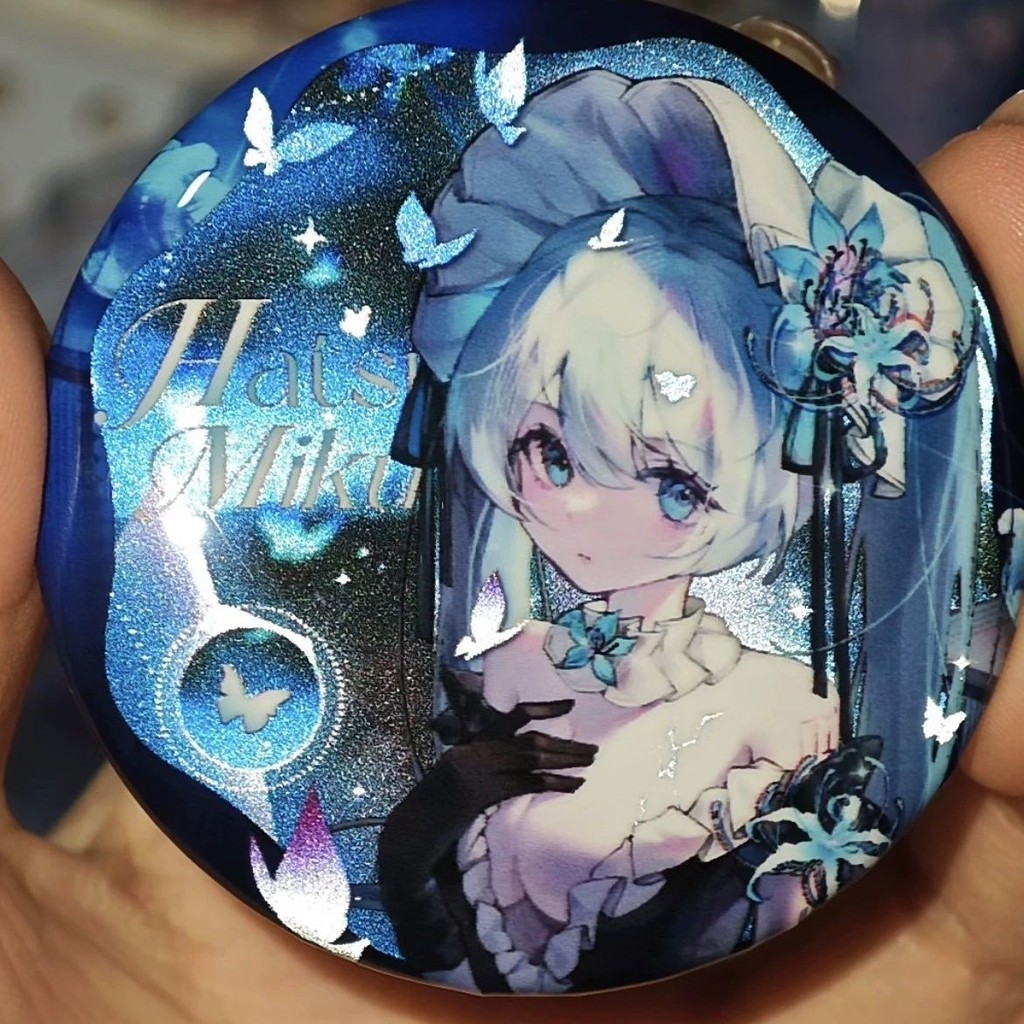 Hatsune Miku Doujin Homemade Azure Fantasy Series Badge Acrylic standee ...